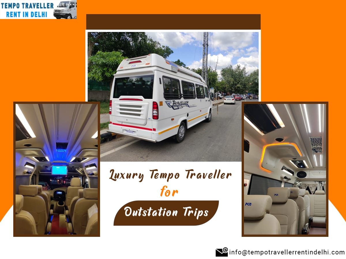 Maharaja Tempo Traveller for Luxury Outstation Tour